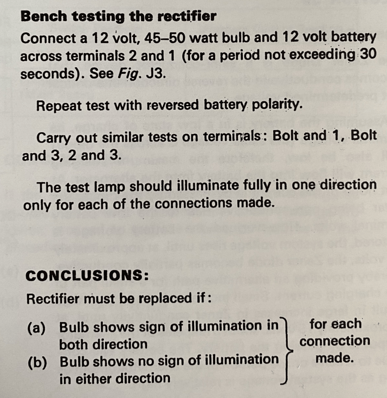 Grant Tiller | Testing your Motorcycle Rectifier